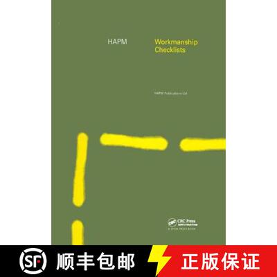 【3-4周达】精装 Hapm Workmanship Checklists [9781138408791]
