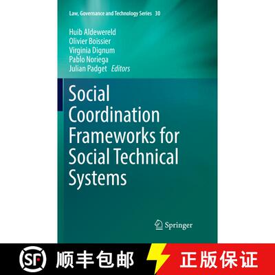 【3-4周达】Social Coordination Frameworks for Social Technical Systems (Softcover reprint of the orig... [9783319815503]