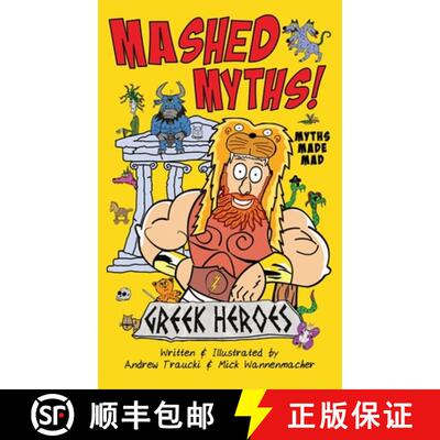 【3-4周达】精装 Mashed Myths: Greek Heroes [9780960048151]