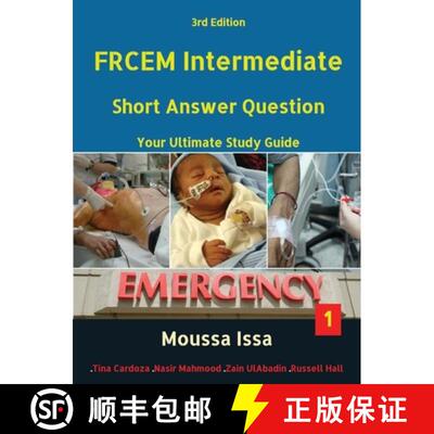 【3-4周达】Frcem Intermediate: Short Answer Question Third Edition, Volume 1 in Black & White [9781916029613]