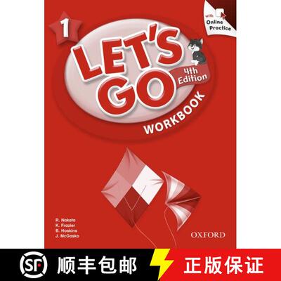 【3-4周达】Let's Go: 1: Workbook with Online Practice Pack [9780194640954]