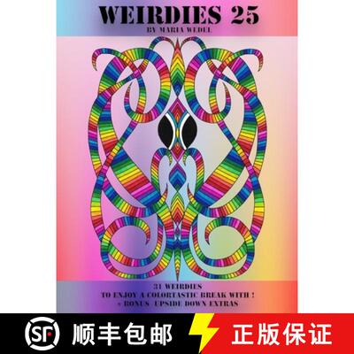 【3-4周达】Weirdies 25: Color A Weirdie A Day ! [9788772011677]