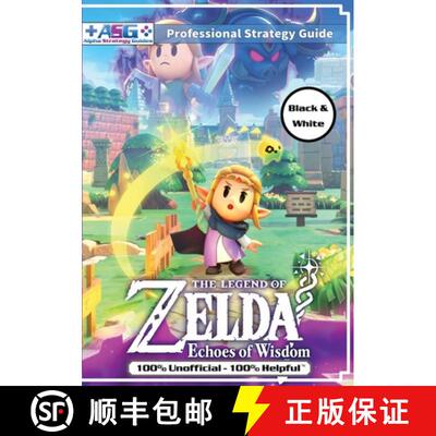 【3-4周达】The Legend of Zelda Echoes of Wisdom Strategy Guide Book (Black and White Budget-Friendly ... [9781915980144]