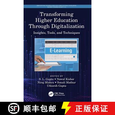 【3-4周达】Transforming Higher Education Through Digitalization: Insights, Tools, and Techniques [9780367676308]