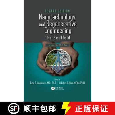 【3-4周达】精装 Nanotechnology and Regenerative Engineering: The Scaffold, Second Edition [9781466585379]