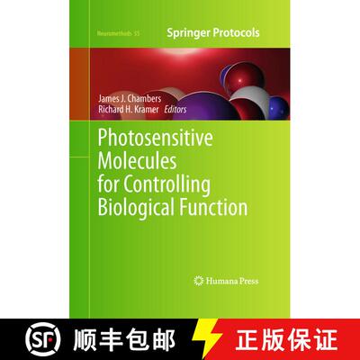 【3-4周达】精装 Photosensitive Molecules for Controlling Biological Function [9781617790300]