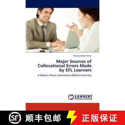 预订 Major Sources of Collocational Errors Made by EFL Learners [9783844388145]