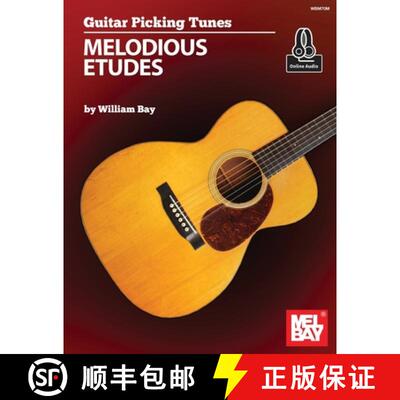 【3-4周达】Guitar Picking Tunes - Melodious Etudes [9781733716949]