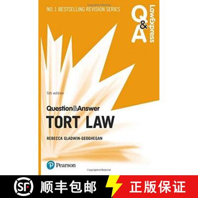 【3-4周达】Law Express Question and Answer: Tort Law, 5th edition [9781292253848]