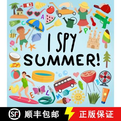 【3-4周达】I Spy - Summer!: A Fun Guessing Game for 2-5 Year Olds! [9781914047572]