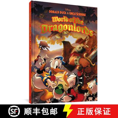 【3-4周达】精装 Donald Duck and Uncle Scrooge: World of the Dragonlords [9781683964834]
