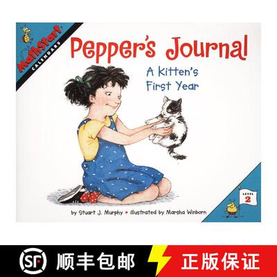 【3-4周达】Pepper's Journal: A Kitten's First Year: MathStart Level 2: Calendars [9780064467230]