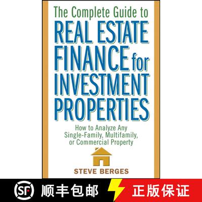 【3-4周达】精装 The Complete Guide To Real Estate Finance For Investment Properties: How To Analyze A... [9780471647126]