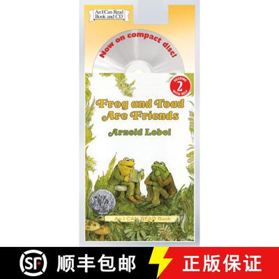【3-4周达】Frog and Toad Are Friends Book and CD: A Caldecott Honor Award Winner from the Classic Ani... [9780060741068]