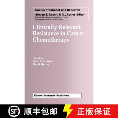 【3-4周达】精装 Clinically Relevant Resistance in Cancer Chemotherapy [9781402072000]