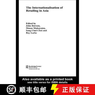 【3-4周达】精装 The Internationalisation of Retailing in Asia [9780415309042]