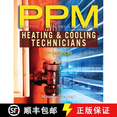【3-4周达】Practical Problems in Mathematics for Heating and Cooling Technicians [9781111541354]