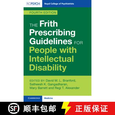 【3-4周达】The Frith Prescribing Guidelines for People with Intellectual Disability [9781009430722]