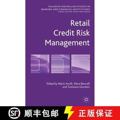 【3-4周达】精装 Retail Credit Risk Management [9781137006752]