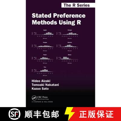 【3-4周达】精装 Stated Preference Methods Using R [9781439890479]