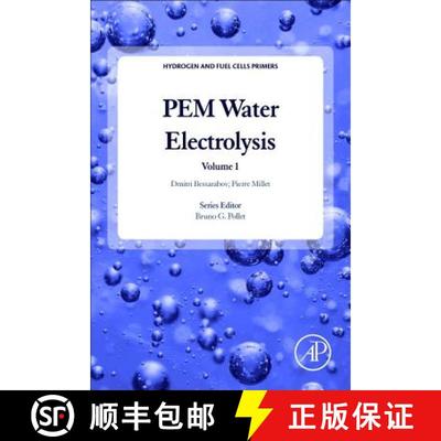 【3-4周达】Pem Water Electrolysis: Volume 1 [9780128111451]