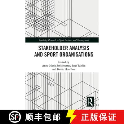 【3-4周达】Stakeholder Analysis and Sport Organisations [9780367630188]