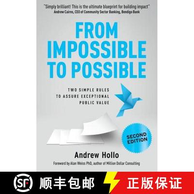 【3-4周达】From Impossible to Possible: Two Simple Rules to Assure Exceptional Public Value [9780648137221]
