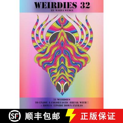 【3-4周达】Weirdies 32: Color A Weirdie A Day ! [9788772011769]