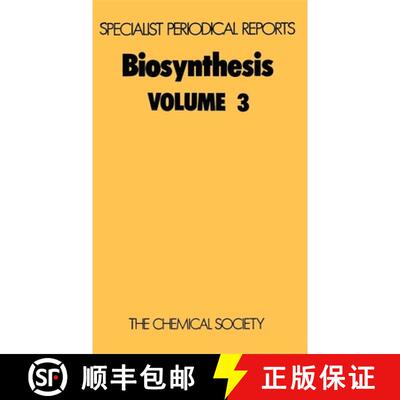 【3-4周达】Biosynthesis : Volume 3 [9780851865232]