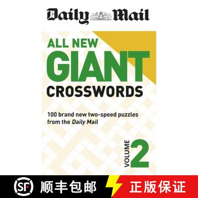 【3-4周达】Daily Mail All New Giant Crosswords 2 [9781788403818]