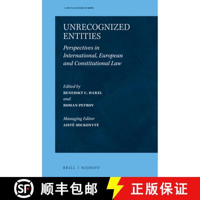 预订 Unrecognized Entities: Perspectives in International, European and Constitutional Law [9789004499096]