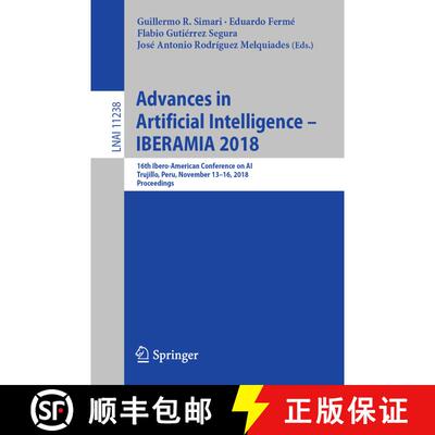 【3-4周达】Advances in Artificial Intelligence - IBERAMIA 2018 : 16th Ibero-American Conference on AI... [9783030039271]