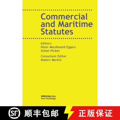 【3-4周达】Commercial and Maritime Statutes [9781859785041]