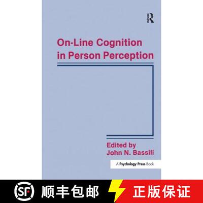 【3-4周达】On-line Cognition in Person Perception [9781138977563]