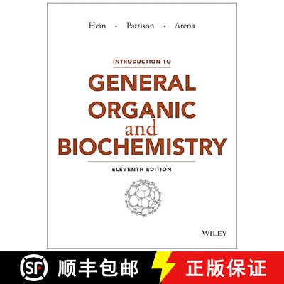【3-4周达】Introduction To General, Organic, And Biochemistry Eleventh Edition [Wiley化学化工] [9781118501894]