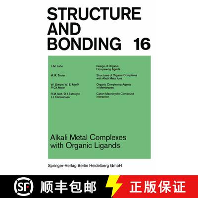 【3-4周达】Alkali Metal Complexes with Organic Ligands [9783540064237]