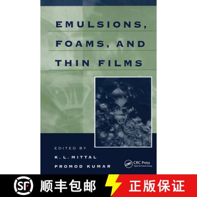 【3-4周达】Emulsions, Foams, and Thin Films [9780367398651]