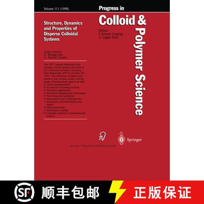 【3-4周达】Structure, Dynamics and Properties of Dispersed Colloidal Systems (Softcover reprint of th... [9783662156087]