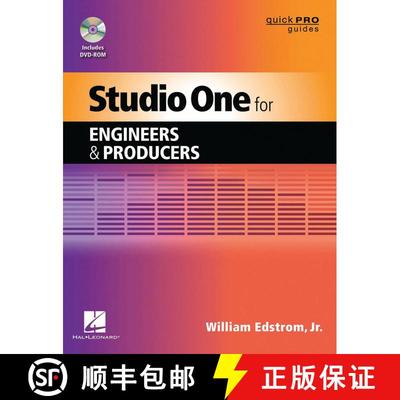 【3-4周达】Studio One for Engineers and Producers: Studio One For Engineers And Producers [9781476806020]
