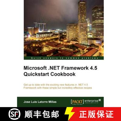 预订 Microsoft .NET Framework 4.5 Quickstart Cookbook [9781849686983]
