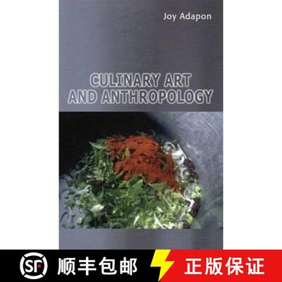 【3-4周达】精装 Culinary Art and Anthropology [9781847882134]
