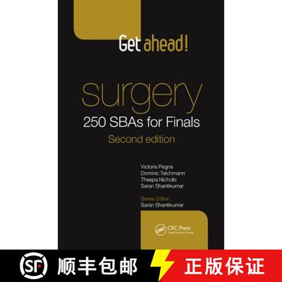 【3-4周达】Get Ahead! Surgery: 250 Sbas for Finals [9781482257328]