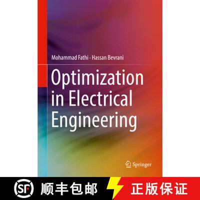 【3-4周达】精装 Optimization in Electrical Engineering [9783030053086]