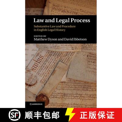 【3-4周达】精装 Law and Legal Process: Substantive Law and Procedure in English Legal History [9781107040588]