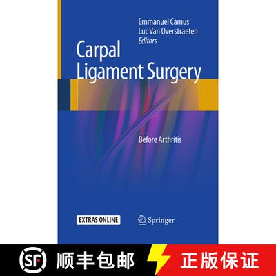 【3-4周达】Carpal Ligament Surgery : Before Arthritis [9782817805504]