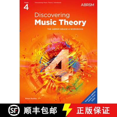 【3-4周达】Discovering Music Theory, The ABRSM Grade 4 Workbook (Theory workbooks (ABRSM)) [9781786013484]