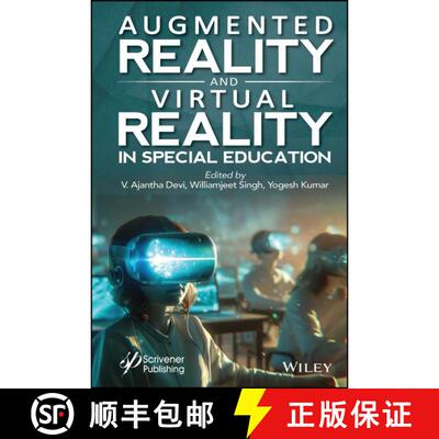 【3-4周达】精装 Augmented Reality and Virtual Reality in Special E ducation [9781394166398]