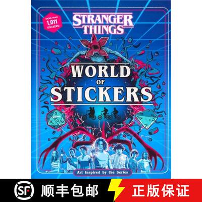 【3-4周达】Stranger Things World of Stickers : Art Inspired by the Series [9781667210629]
