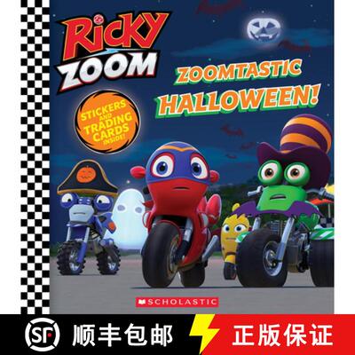 【3-4周达】Zoomtastic Halloween! (Ricky Zoom) (Media Tie-In) [9781338741148]