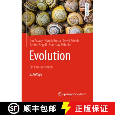【3-4周达】精装 Evolution: Ein Lese-Lehrbuch (3. Auflage 2024) [9783662685297]